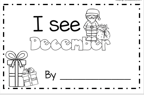 December Math and Literacy Pack - FREEBIES! — Keeping My Kiddo Busy