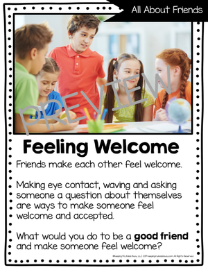 All About Friendship - FREE ACTIVITIES — Keeping My Kiddo Busy