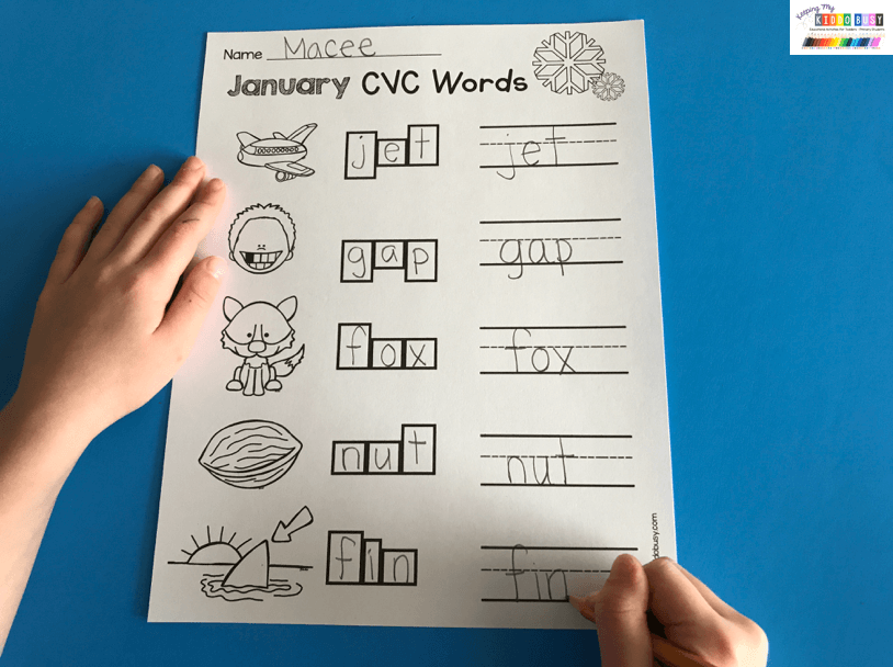 January No Prep Math & Literacy Pack - FREEBIES — Keeping My Kiddo Busy