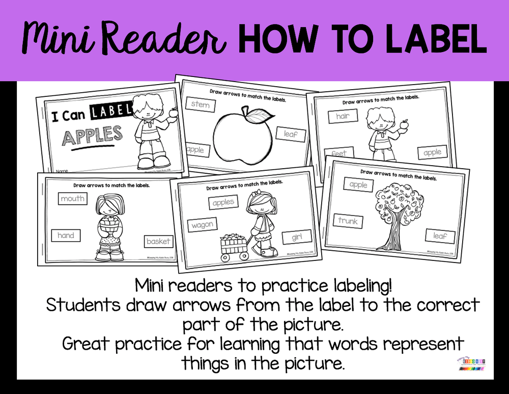 Writing at the Beginning of the Year in Kindergarten - LABELING FREEBIE ...