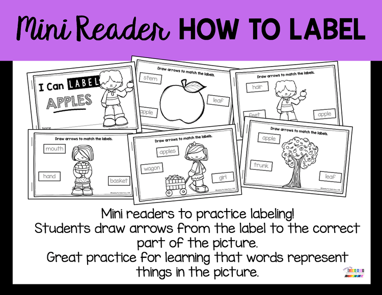 Writing at the Beginning of the Year in Kindergarten - LABELING FREEBIE ...