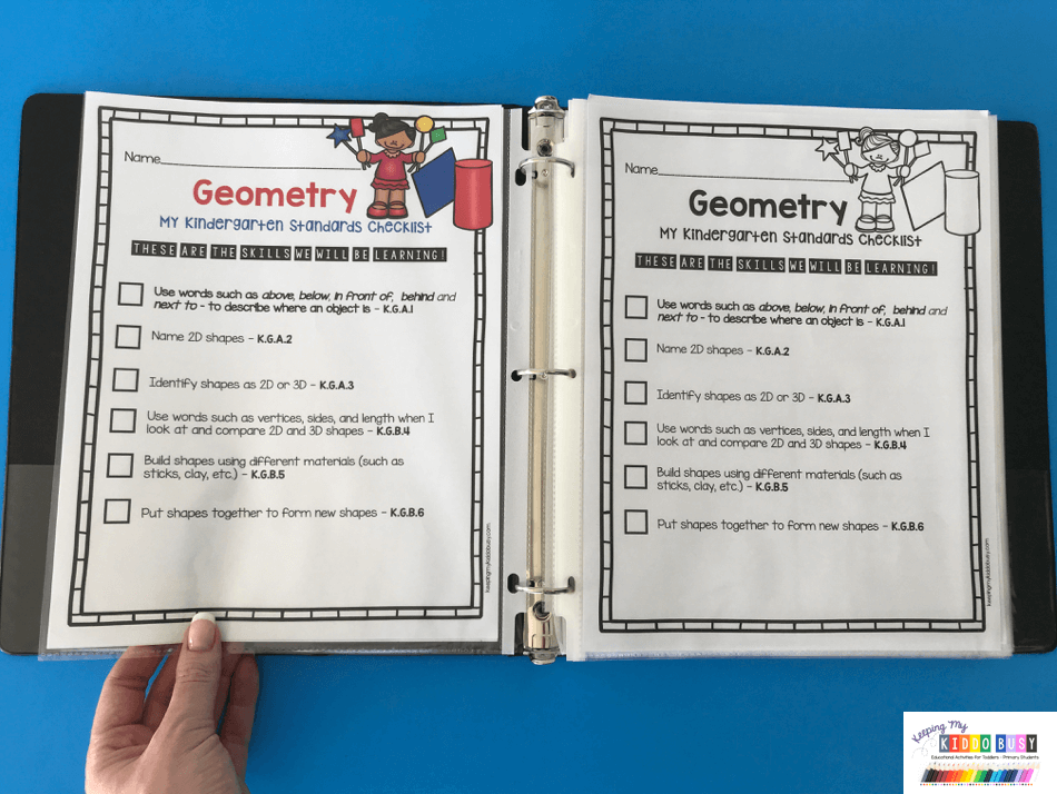 Kindergarten Geometry Unit - FREEBIES — Keeping My Kiddo Busy