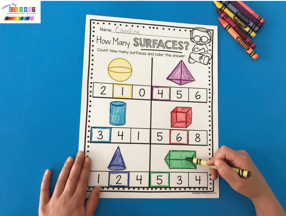 Kindergarten Geometry Unit - FREEBIES — Keeping My Kiddo Busy