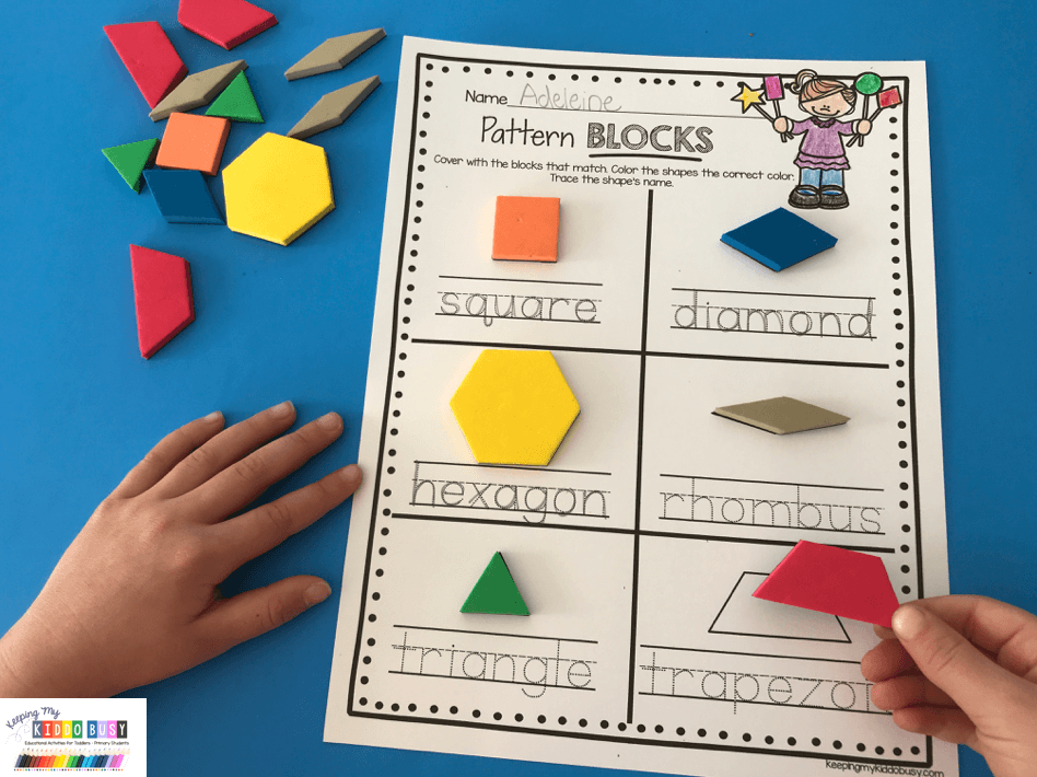 Kindergarten Geometry Unit - FREEBIES — Keeping My Kiddo Busy