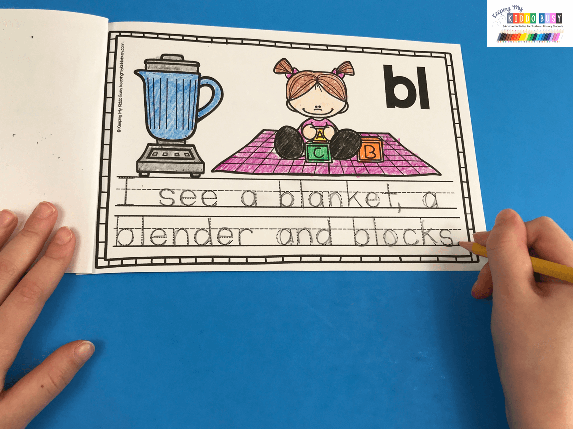 Phonics Unit 5 - Consonant Blends FREEBIE — Keeping My Kiddo Busy