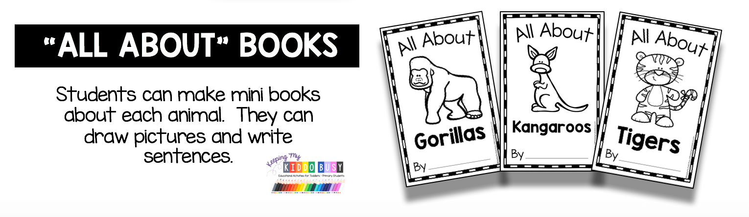 Animal Reports — Keeping My Kiddo Busy