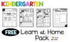 FREE Learn At Home Pack for Kindergarten — Keeping My Kiddo Busy