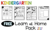 FREE Emergency At Home Learning Pack — Keeping My Kiddo Busy
