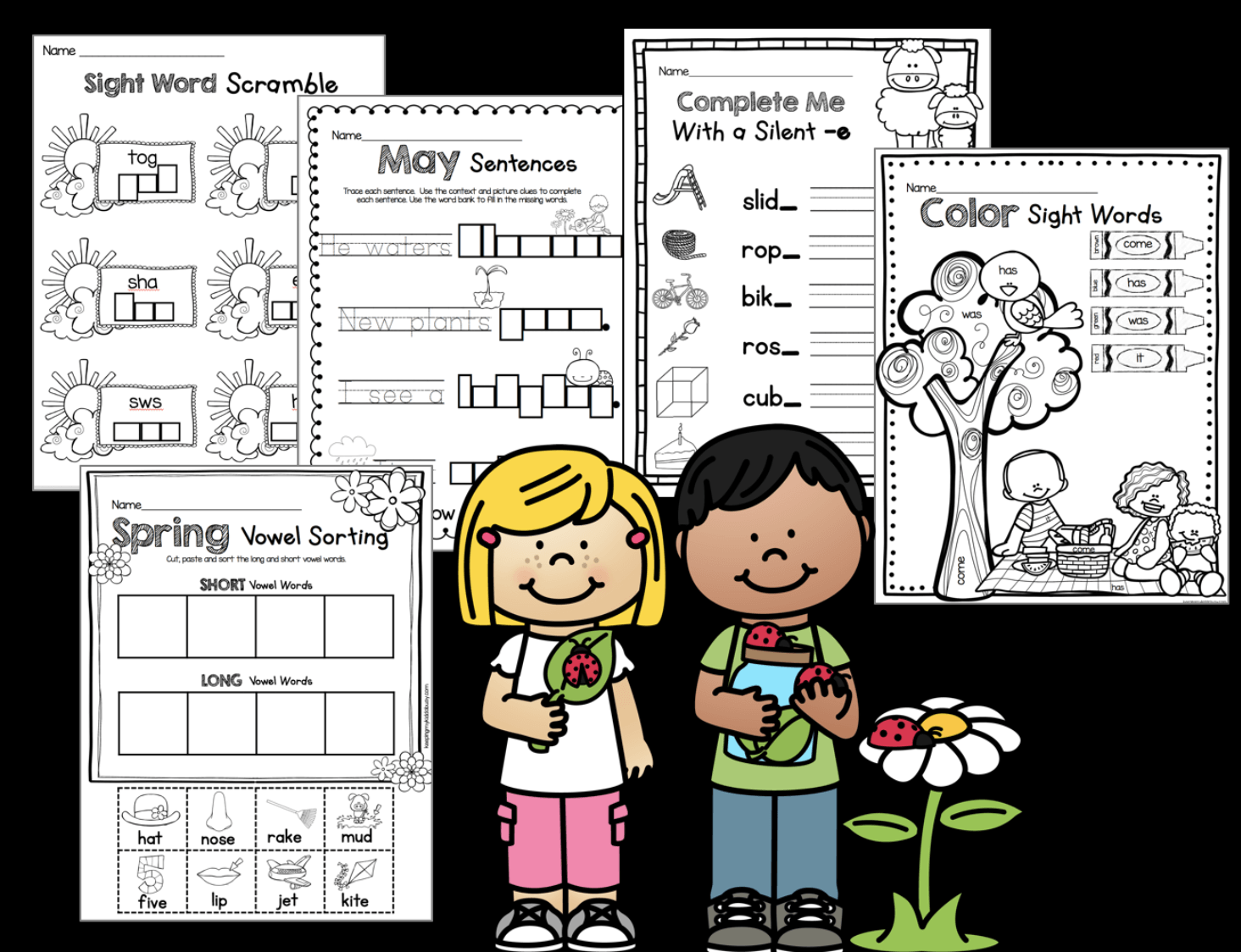 May in Kindergarten - FREEBIES — Keeping My Kiddo Busy