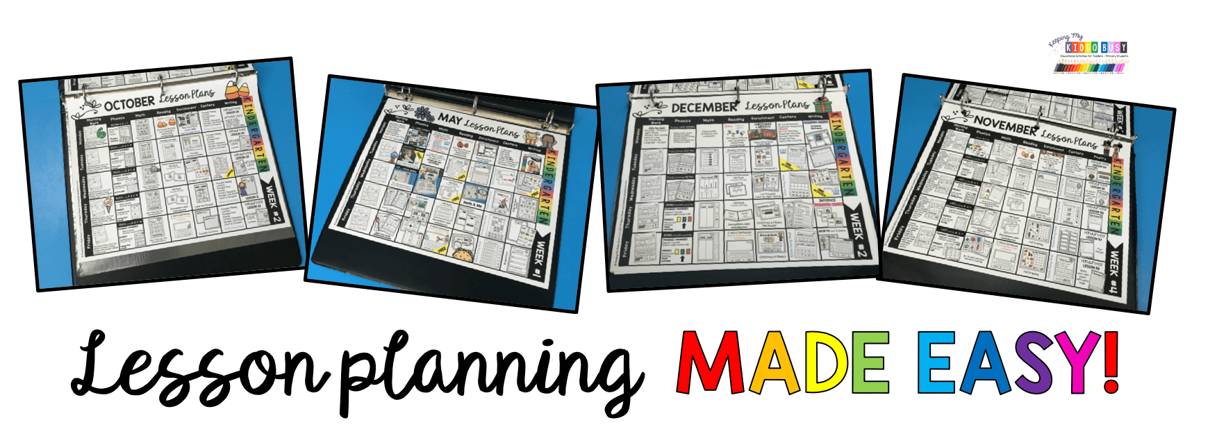 MONTH — Keeping My Kiddo Busy