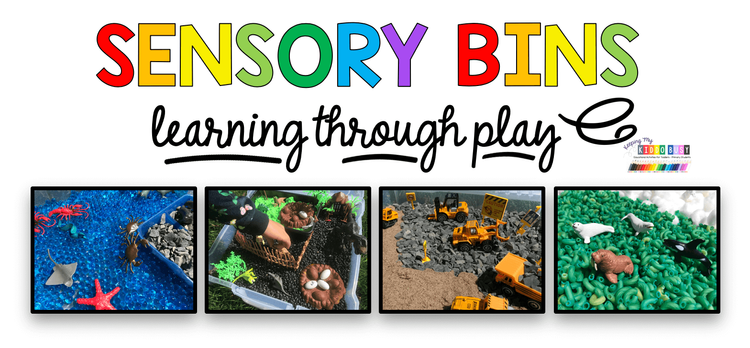 Sensory Bins for Kids FREE PRINTABLES — Keeping My Kiddo Busy