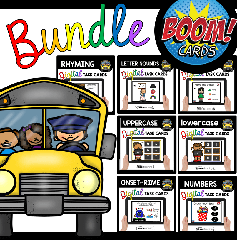 Back to School Boom Cards - FREE ALPHABET DECK — Keeping My Kiddo Busy