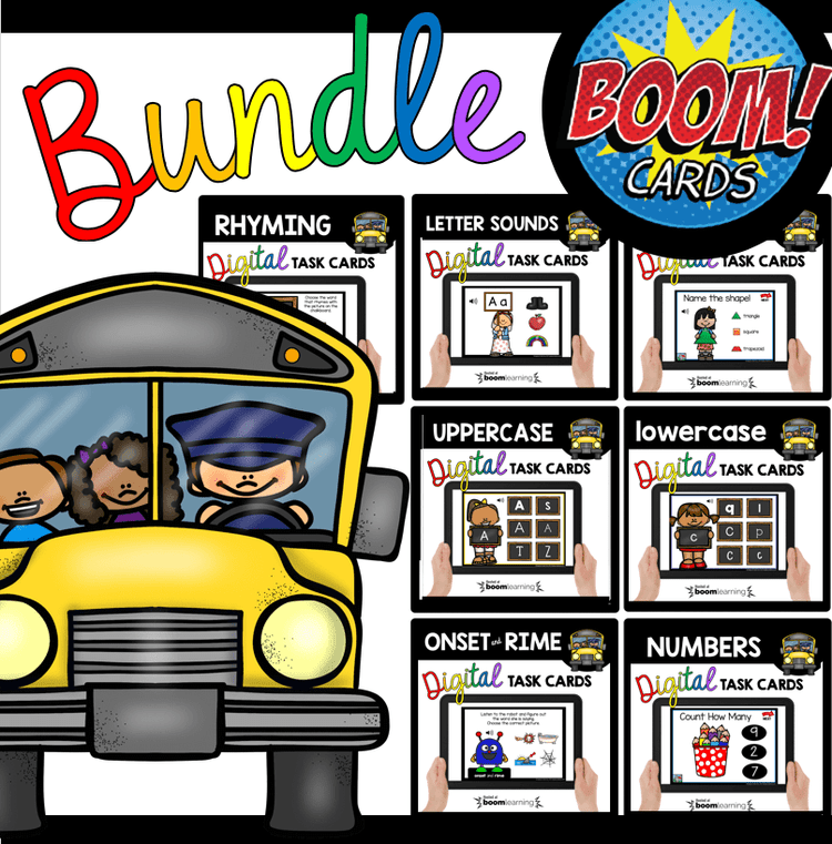 Back to School Boom Cards - FREE ALPHABET DECK — Keeping My Kiddo Busy