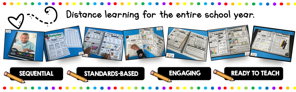 Distance Learning — Keeping My Kiddo Busy