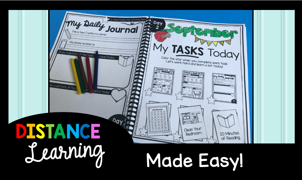 Distance Learning — Keeping My Kiddo Busy