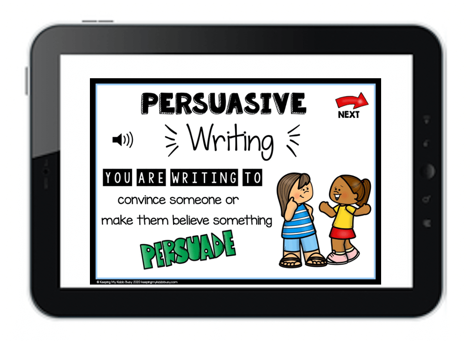  Teaching Persuasive Writing 4th Grade How To Teach Persuasive 