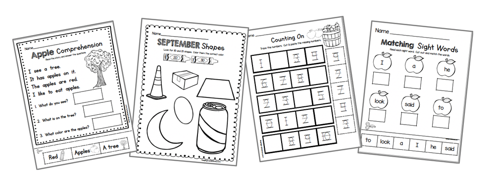 September Week 4 Lesson Round Up — Keeping My Kiddo Busy