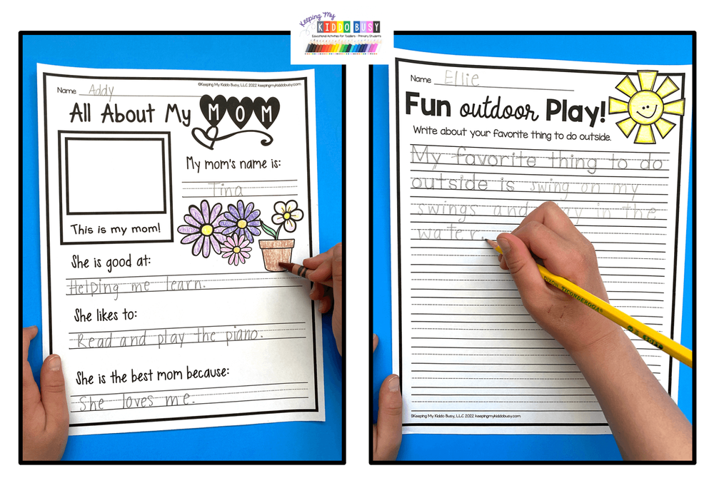 May activities and worksheets for first grade - FREEBIES — Keeping My ...
