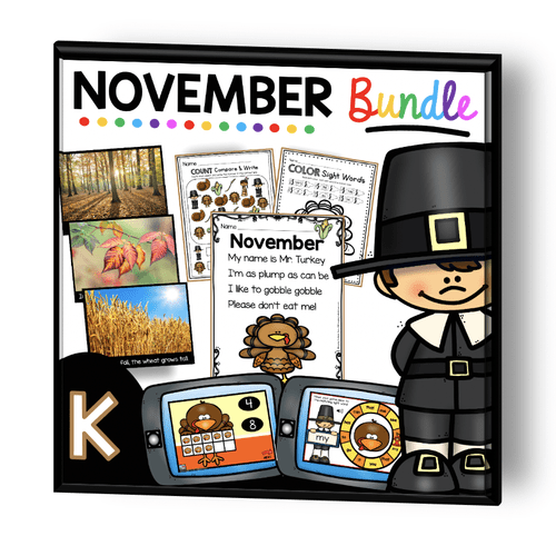 NOVEMBER — Keeping My Kiddo Busy