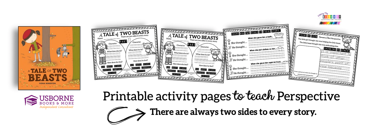 A TALE OF TWO BEASTS Book Companion — Keeping My Kiddo Busy