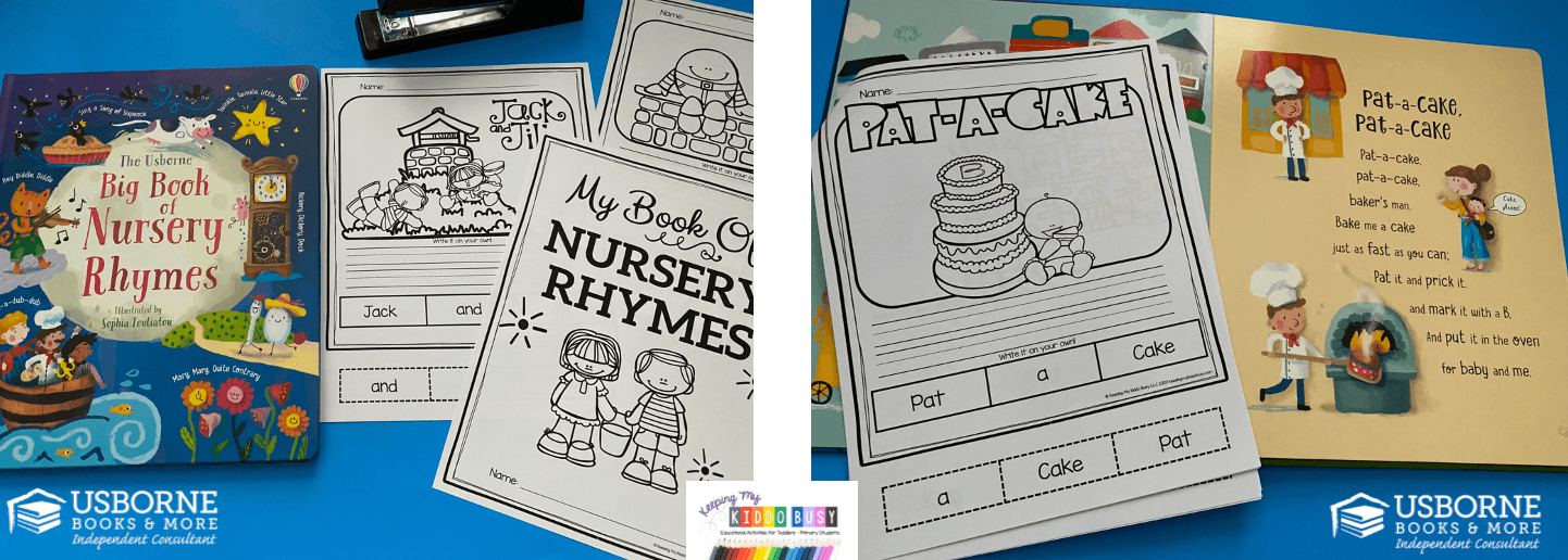 NURSERY RHYMES Book Companion — Keeping My Kiddo Busy