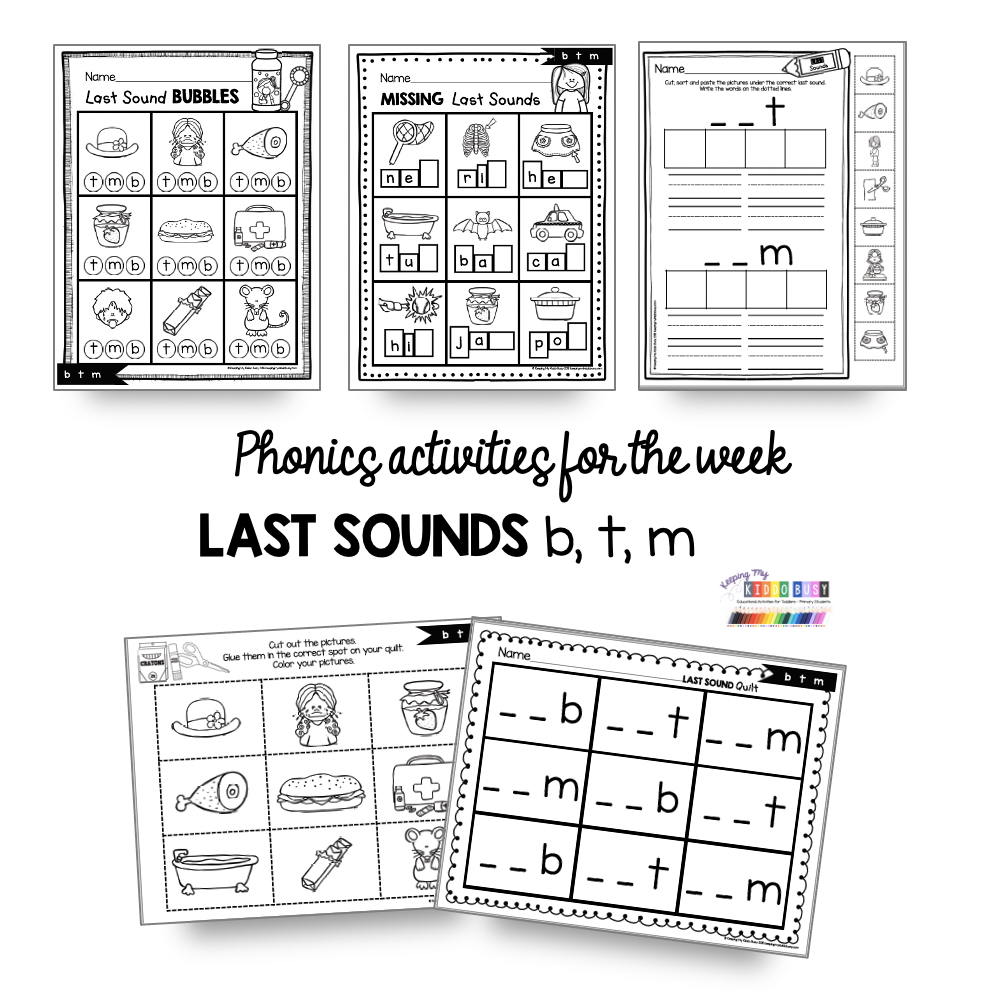 Week 2 in November - FREE Lesson Plans — Keeping My Kiddo Busy