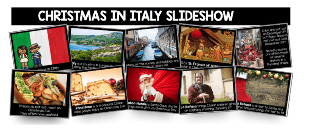 December Week 3 in Kindergarten - Christmas in Italy — Keeping My Kiddo ...