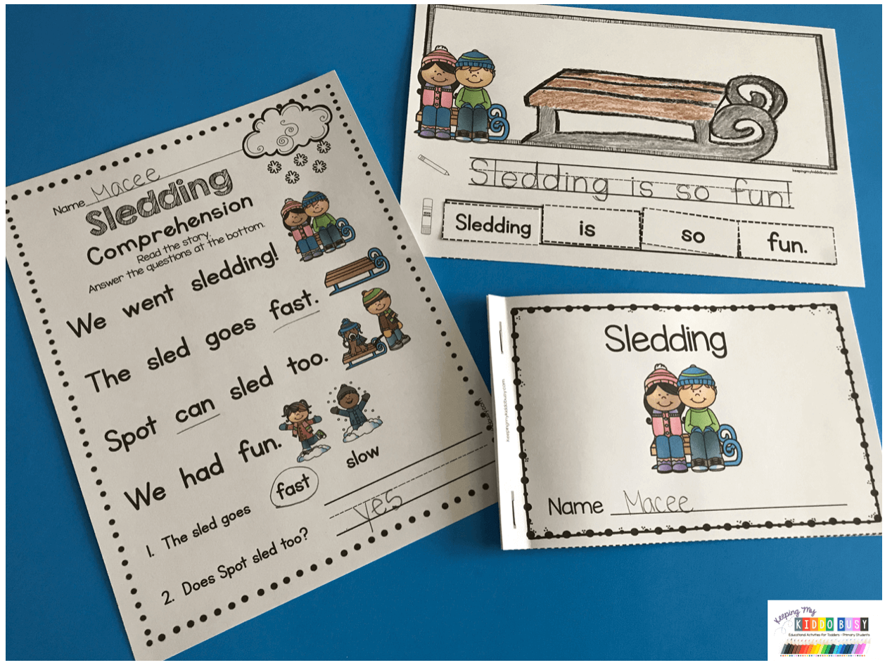 January Week 3 Lessons and Ideas for Kindergarten - Winter FREEBIES ...