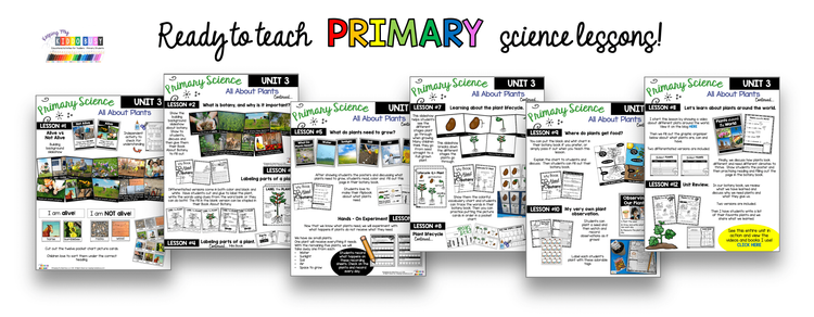All About Plants Science Unit - FREE ACTIVITY — Keeping My Kiddo Busy
