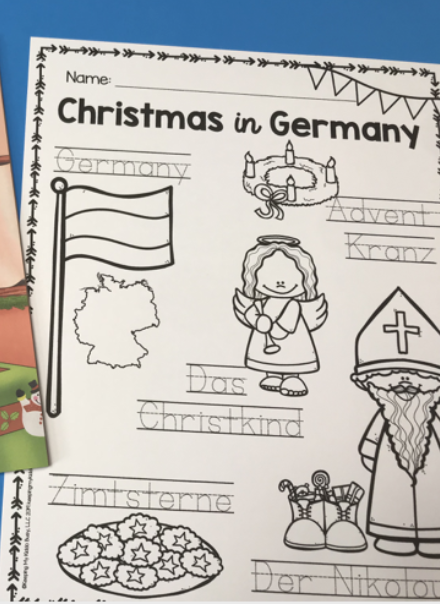 All About Christmas - FREE ACTIVITIES - Mexico Italy and Germany ...