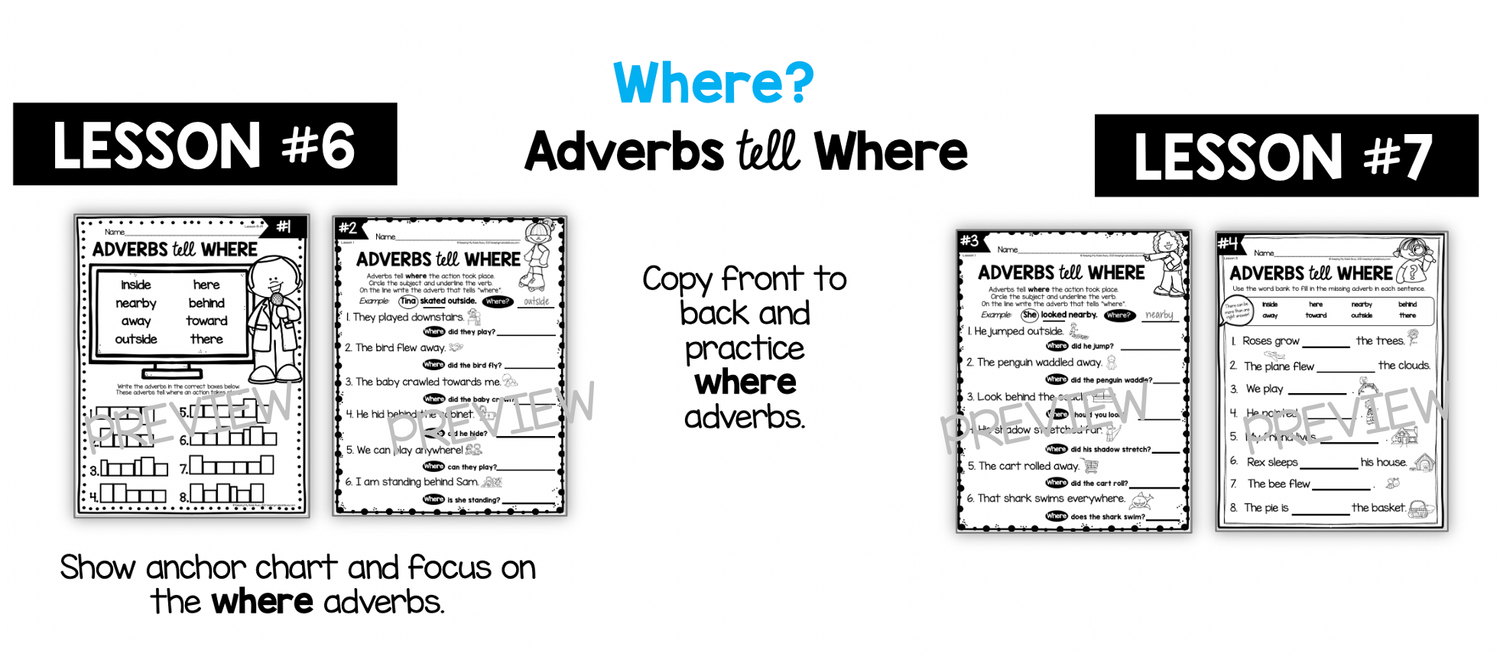How to teach adverbs - FREE WORKSHEETS — Keeping My Kiddo Busy