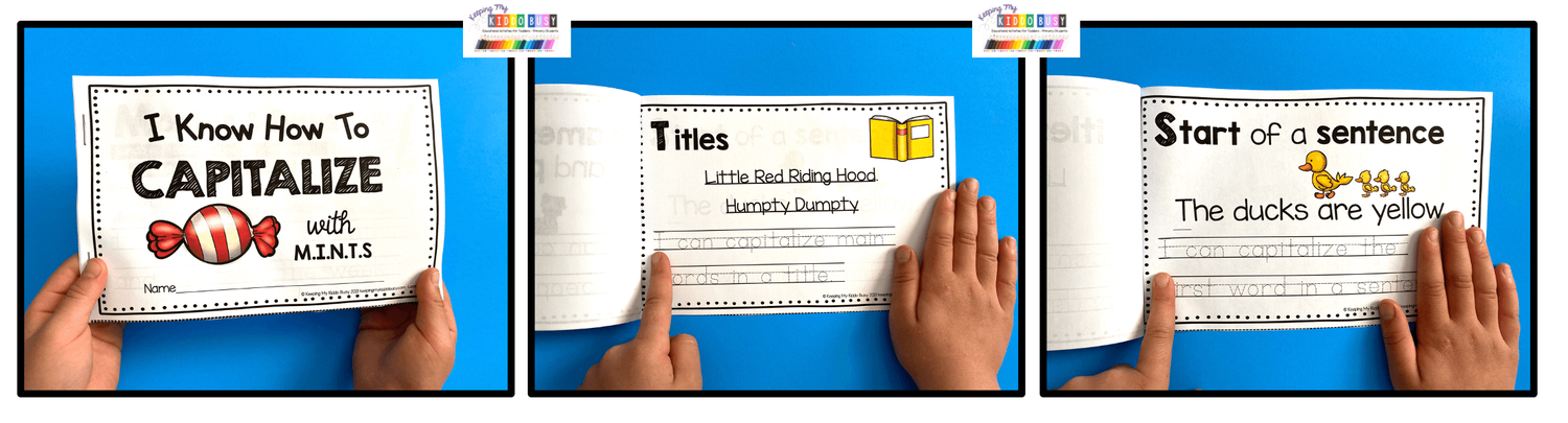 Capitalization Rules - How to teach grammar in kindergarten and first ...