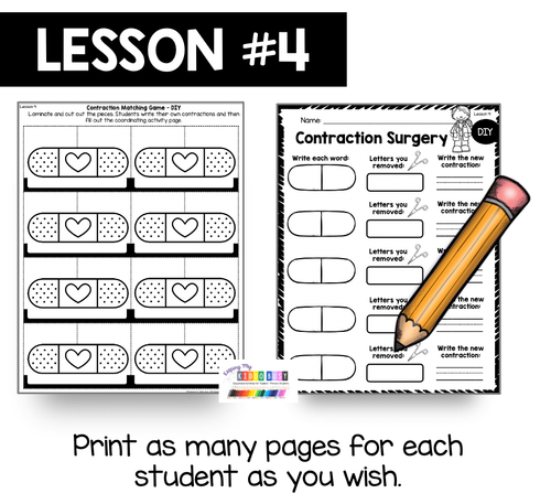 How to Teach Contractions - GRAMMAR FREEBIES — Keeping My Kiddo Busy