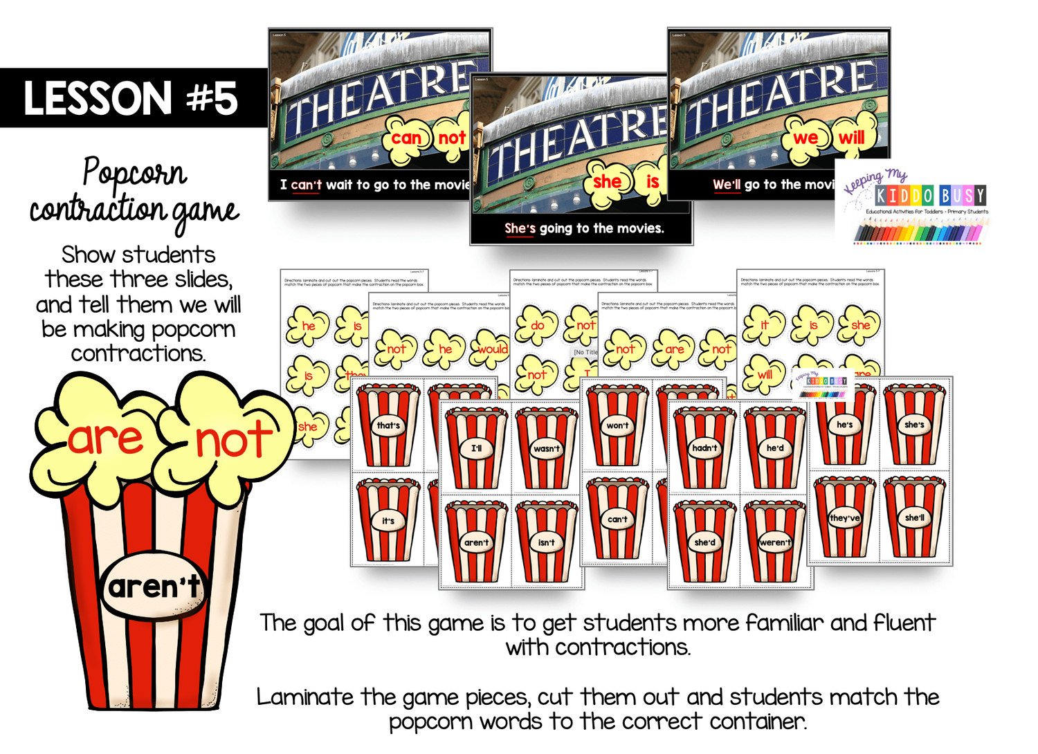 How to Teach Contractions - GRAMMAR FREEBIES — Keeping My Kiddo Busy