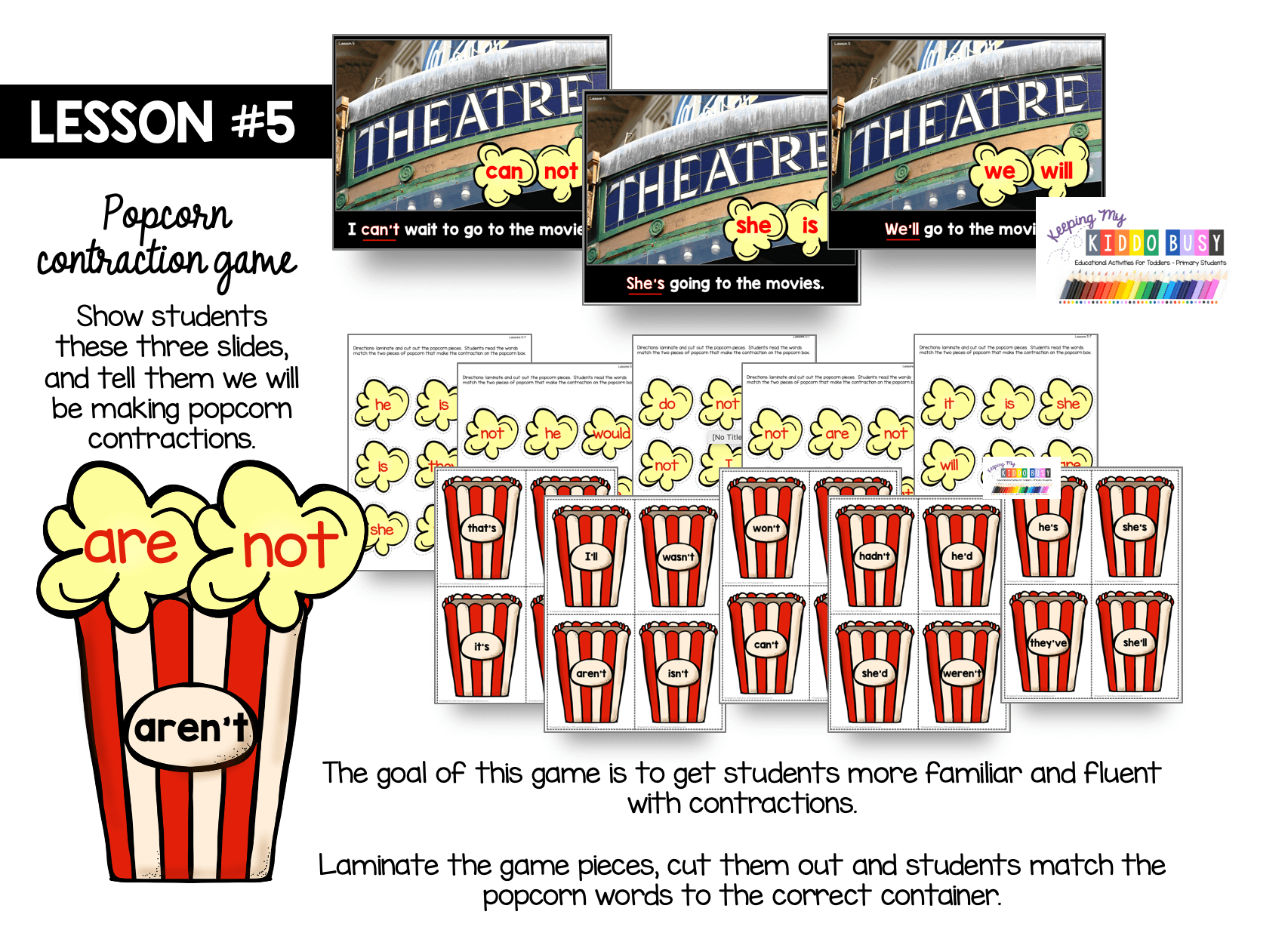 How to Teach Contractions - GRAMMAR FREEBIES — Keeping My Kiddo Busy