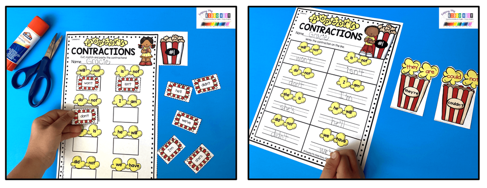 How to Teach Contractions - GRAMMAR FREEBIES — Keeping My Kiddo Busy