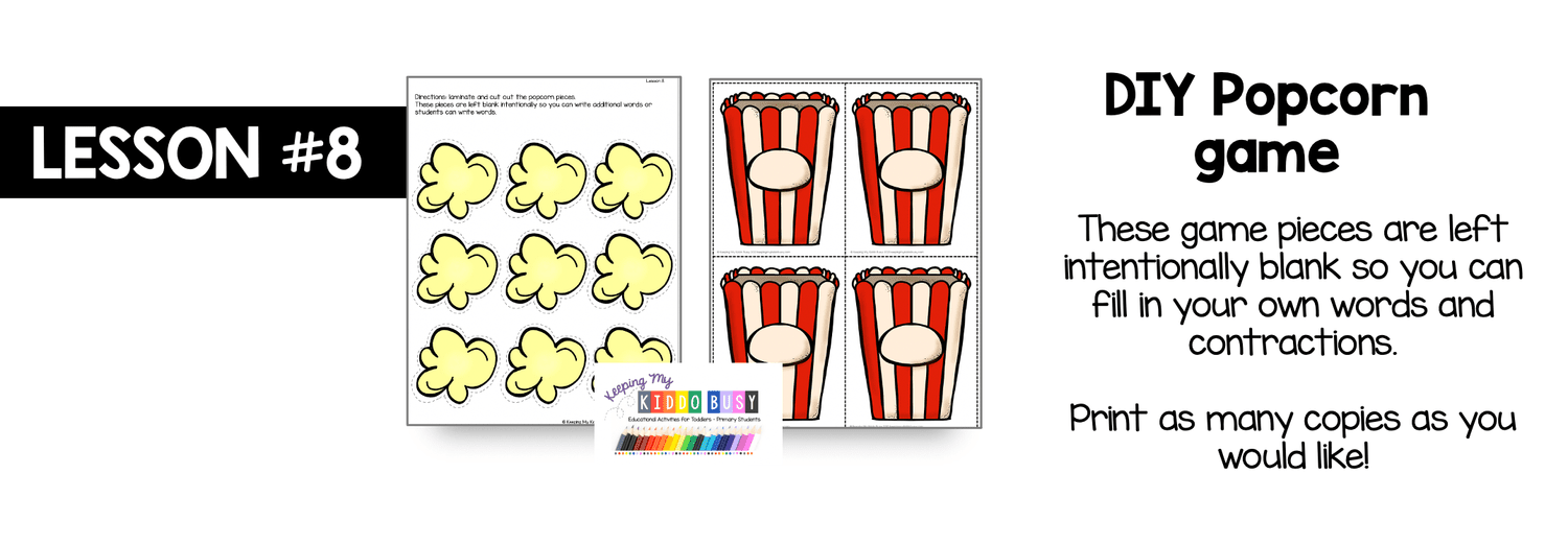 How to Teach Contractions - GRAMMAR FREEBIES — Keeping My Kiddo Busy