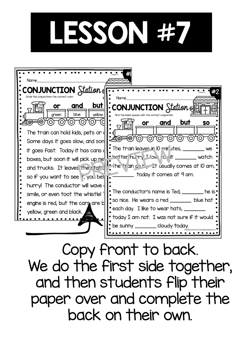 How to teach conjunctions and compound sentences GRAMMAR FREEBIES ...