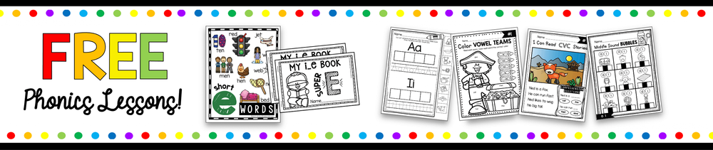 Long Vowels SUPER E Phonics Unit - FREEBIE — Keeping My Kiddo Busy