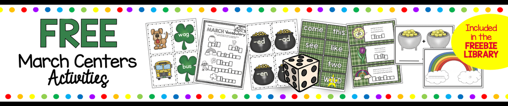 Reading & Writing in March - FREE BOOK — Keeping My Kiddo Busy