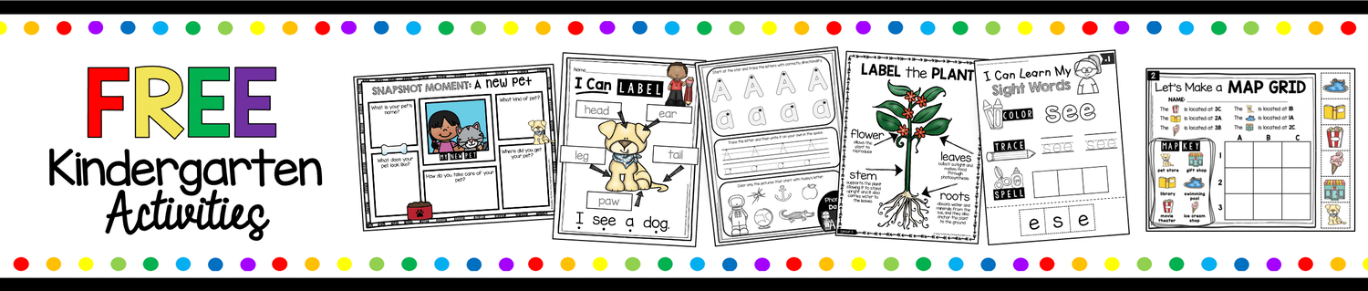 October Math and Literacy Pack - FREEBIES — Keeping My Kiddo Busy