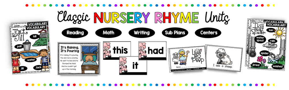 Nursery Rhymes — Keeping My Kiddo Busy