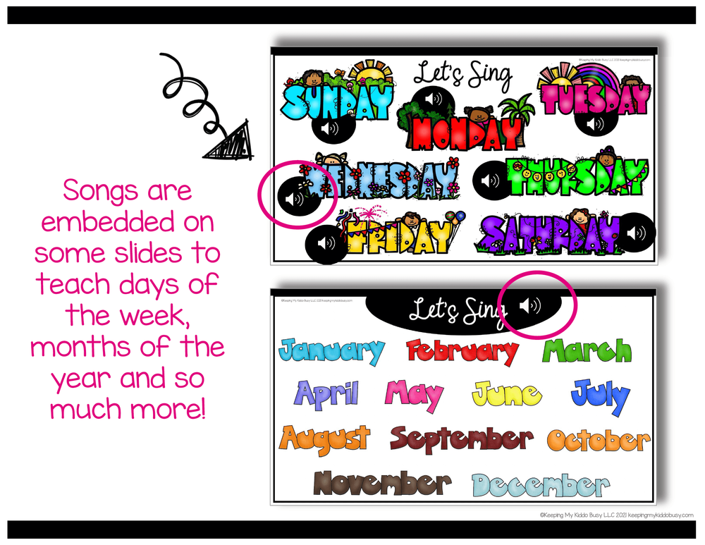 January Calendar Time in Kindergarten — Keeping My Kiddo Busy