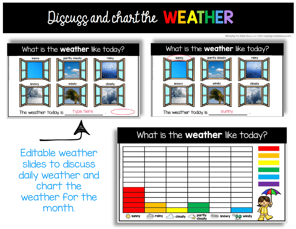 March Calendar Time in Kindergarten — Keeping My Kiddo Busy