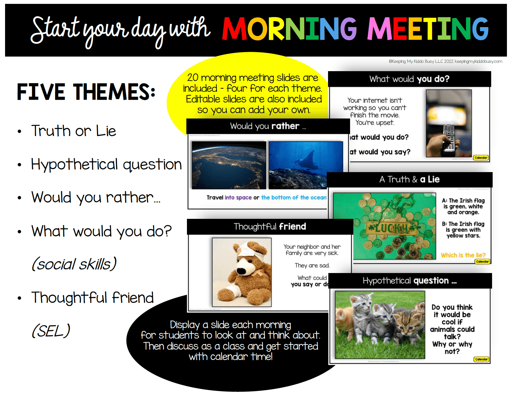 March Calendar Time in Kindergarten — Keeping My Kiddo Busy