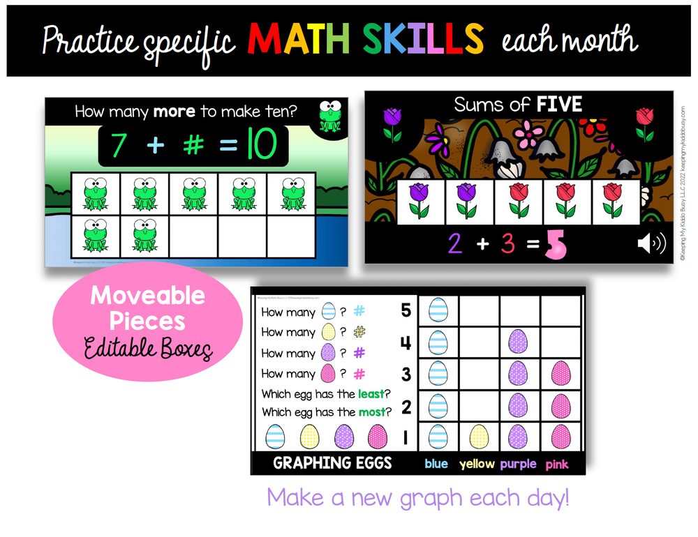 April Calendar and Morning Meeting in Kindergarten — Keeping My Kiddo Busy