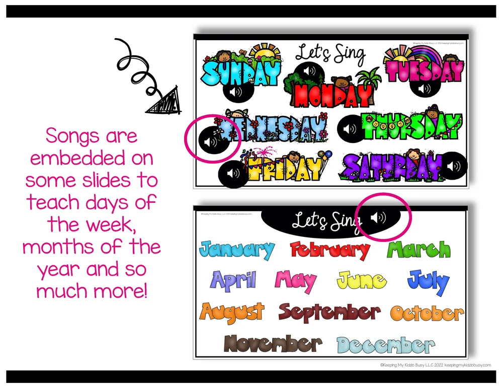 August Calendar and Morning Meeting in Kindergarten — Keeping My Kiddo Busy