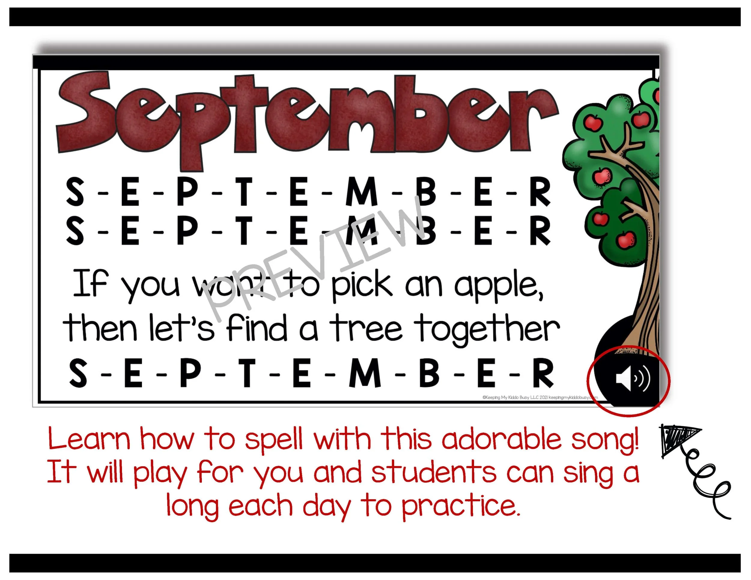 September Calendar and Morning Meeting in Kindergarten — Keeping My ...