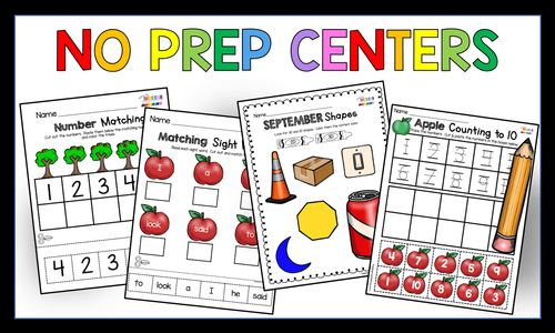 SEPTEMBER — Keeping My Kiddo Busy