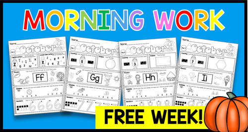 OCTOBER — Keeping My Kiddo Busy